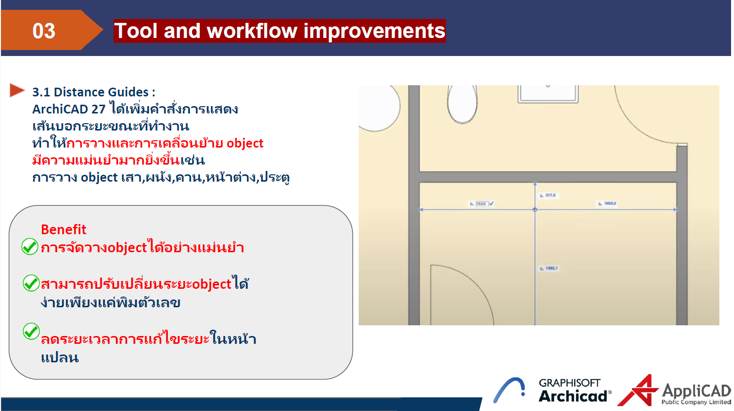 What's New - ArchiCAD 27 YOUR BEST DESIGN OPTION – applicadthai.com